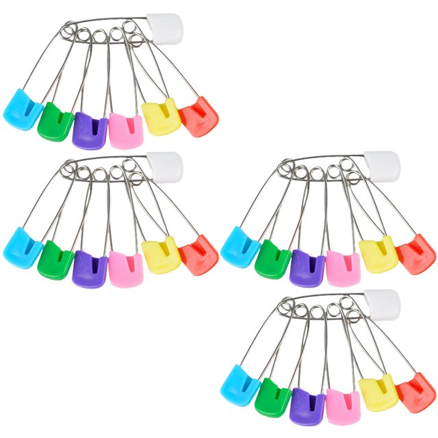 50 Pcs Diapers Adult Baby Nappy Pin Large Safety Pin Safety Diaper Pin ...