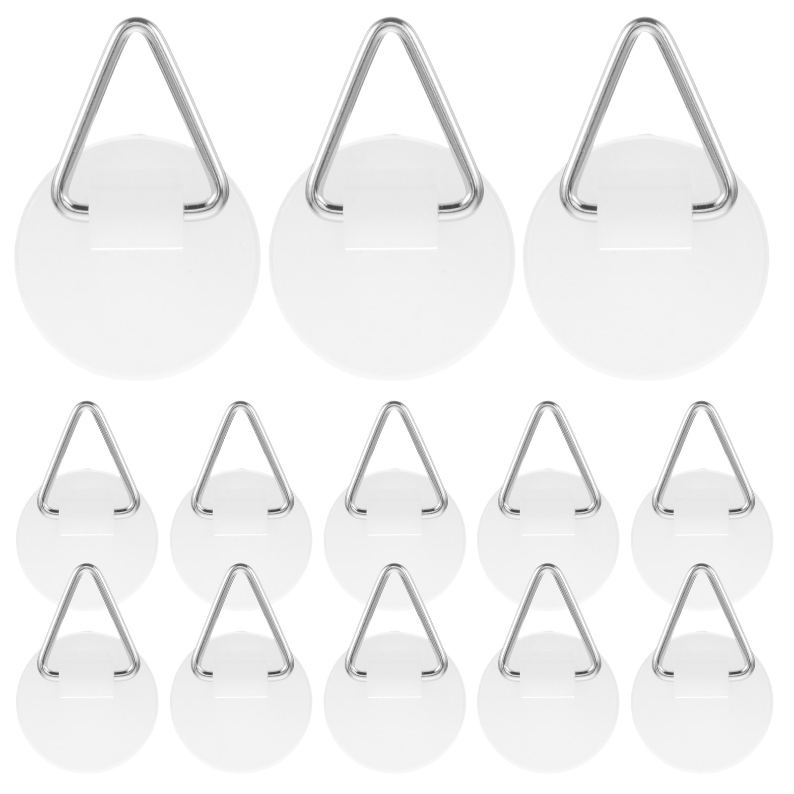 50 Pcs Disc Hook Plate Rack Stand Wall Mounted Hanger Hangers for The ...