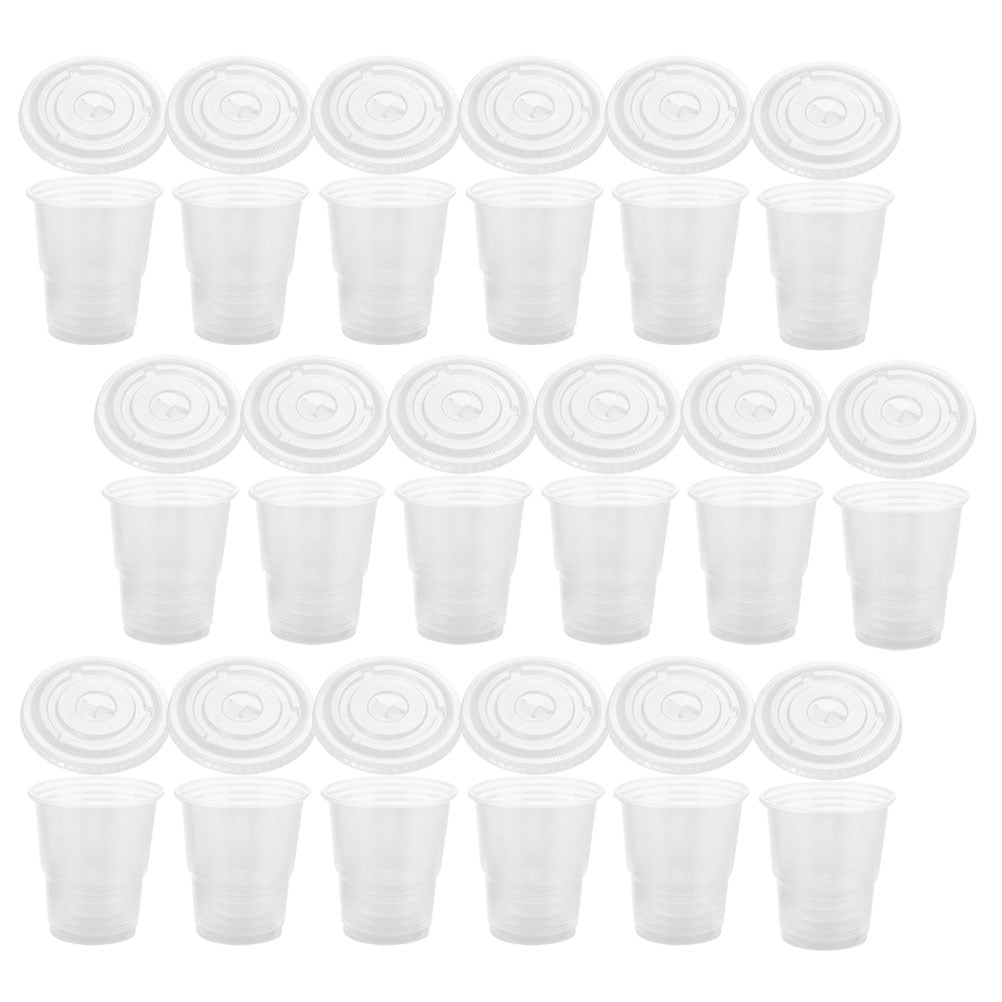 50 Pcs Disposable Drink Cup Portable Drinking Cups Espresso Cold Brew ...