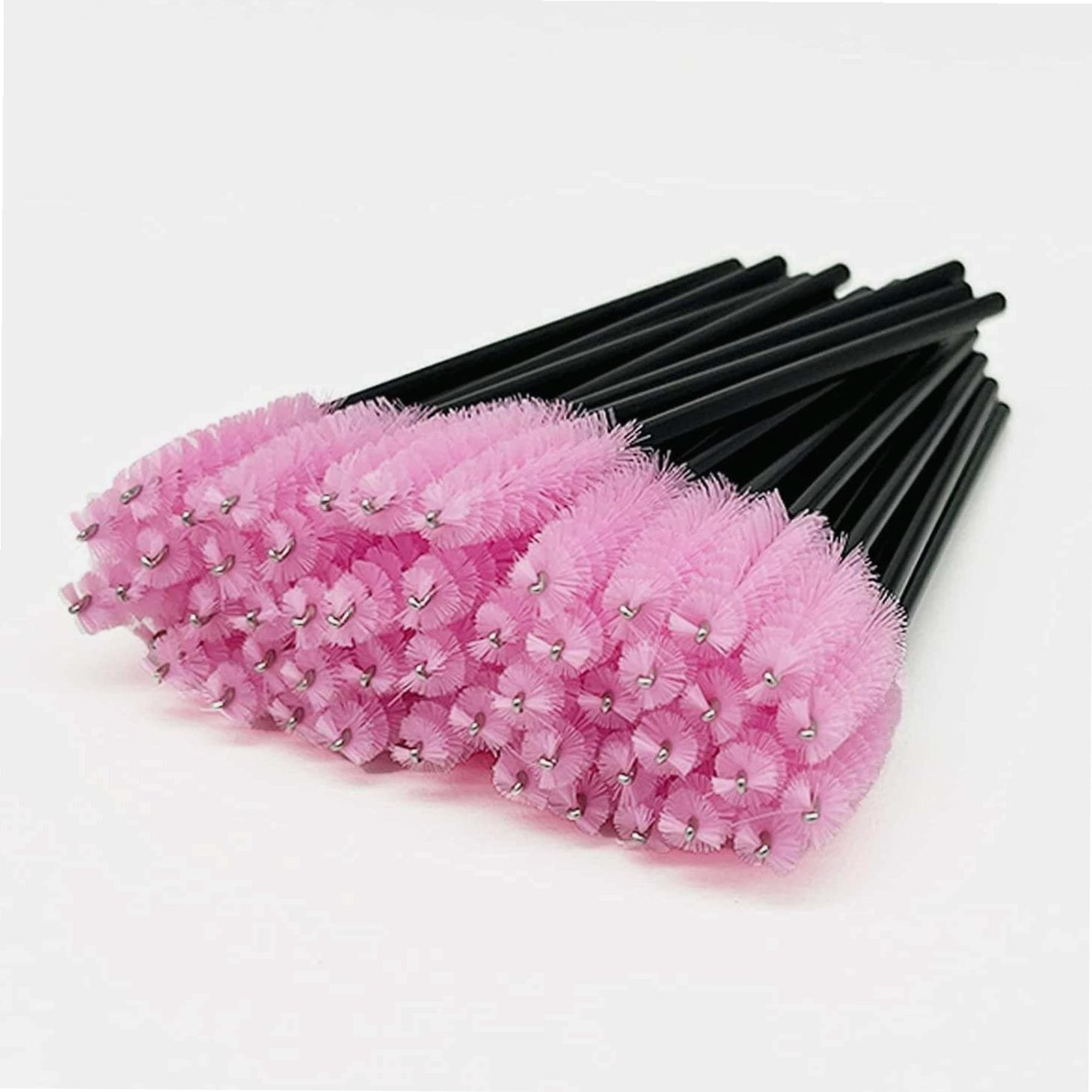 50 Pcs Disposable Eyelash Brushes, Eye Lash Brush, Spoolies for Eyelash ...