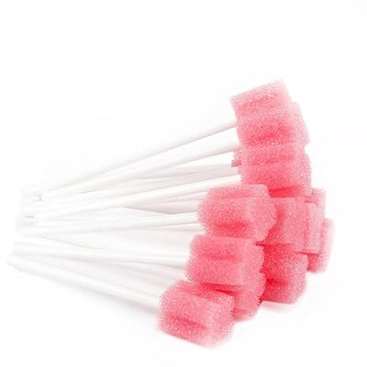 50 Pcs Disposable Sponge Cleaner,Sponge Oral Cleaning Stick,Sterile ...