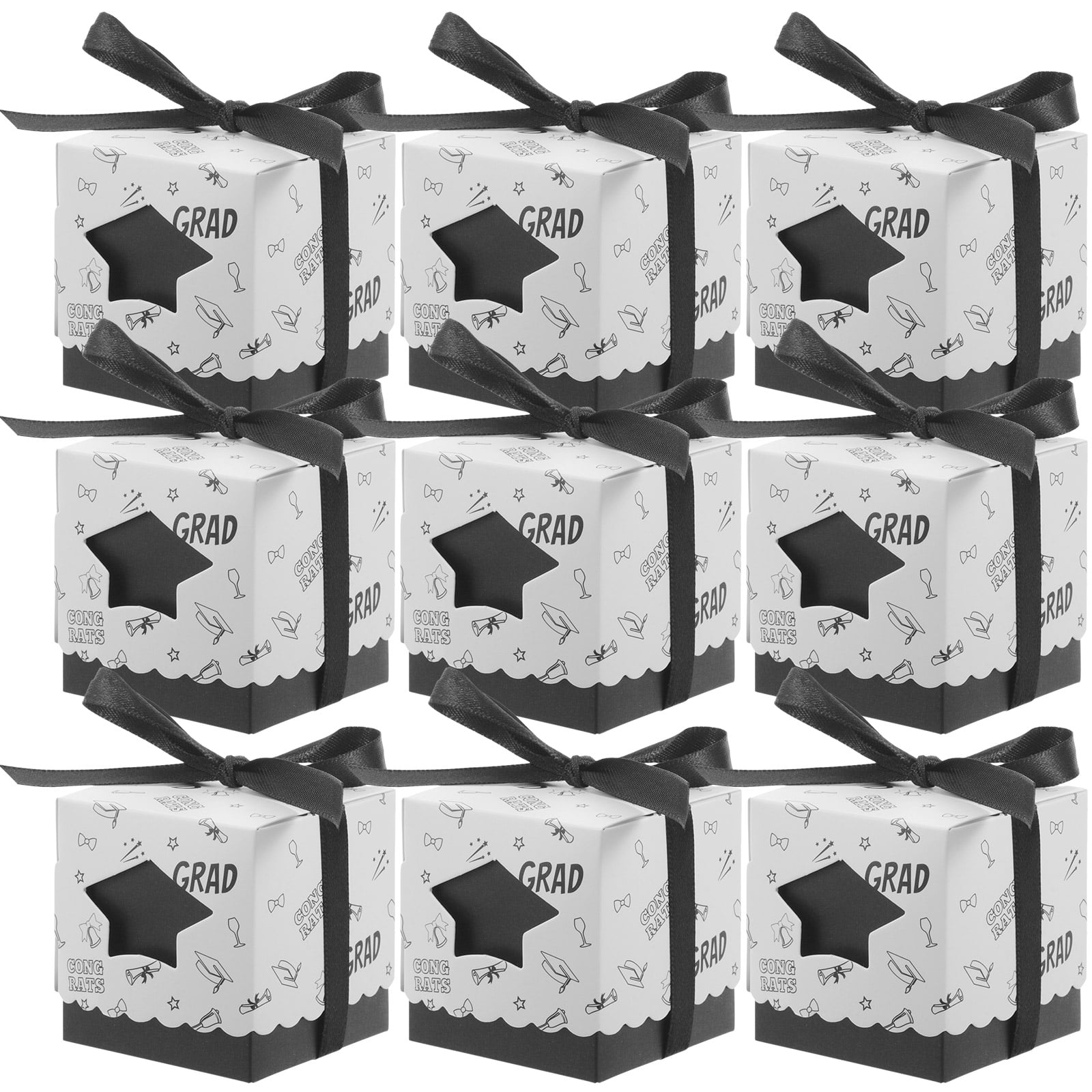 50 Pcs Doctor Hat Box Grad Candy Boxes Graduation Party Favor Boxes ...