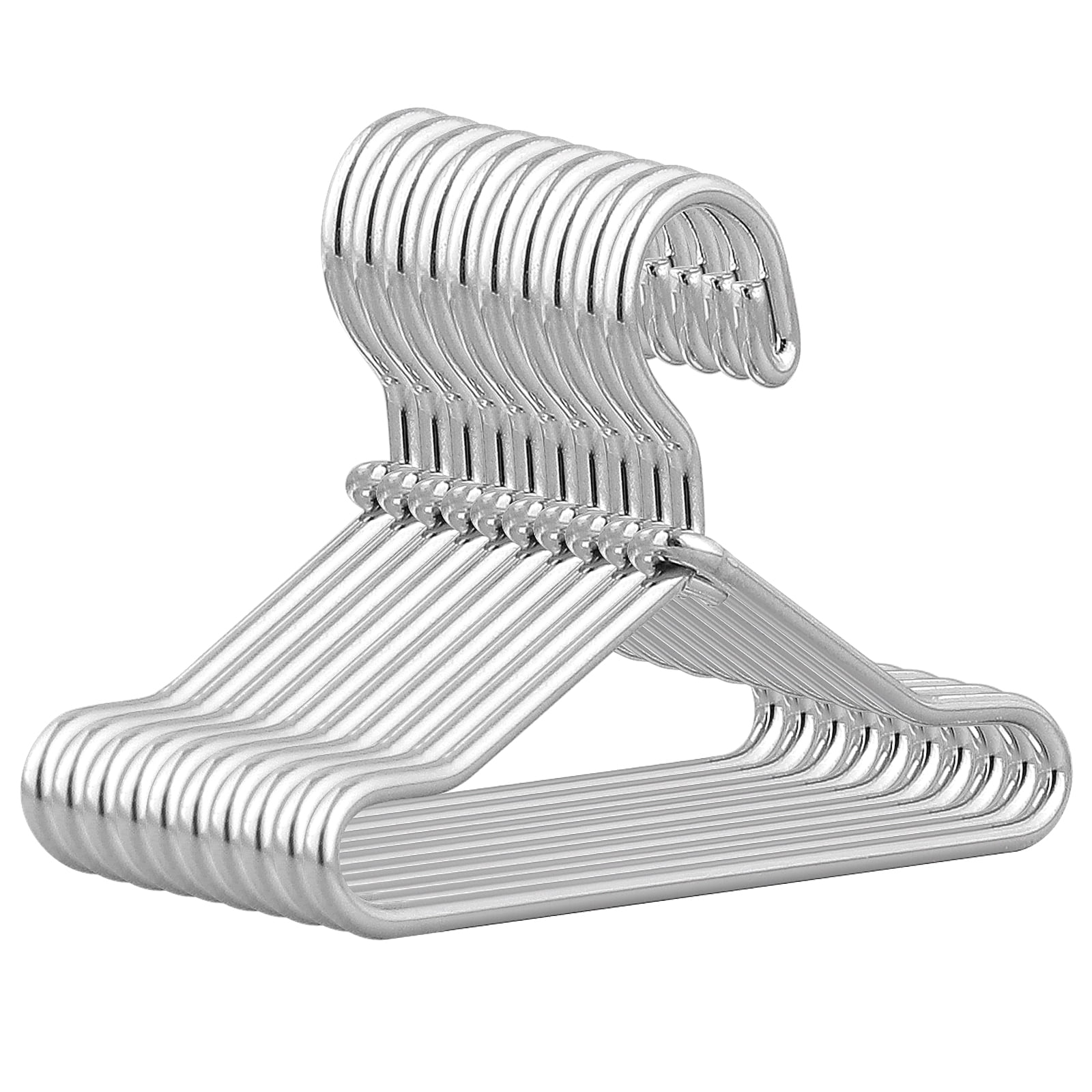 50 Pcs Doll Clothes Hanger Hangers Stand Display Rack Child - Walmart.com