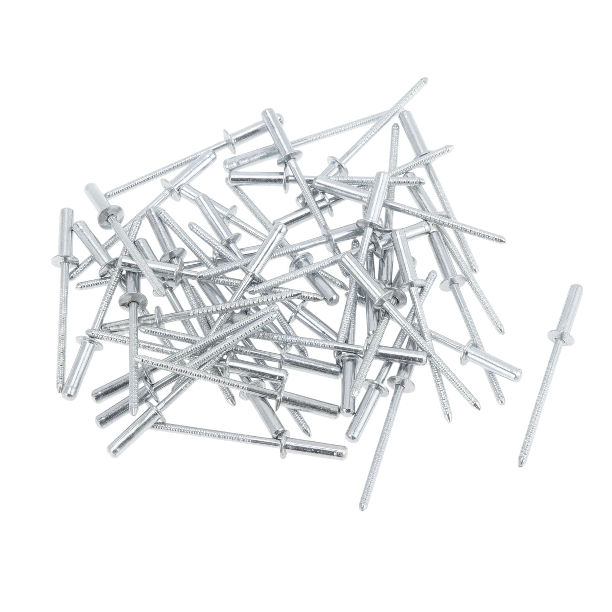 50 Pcs Dome Head Closed Sealing Rivets 3.2mm Grip Diameter 10mm Grip ...