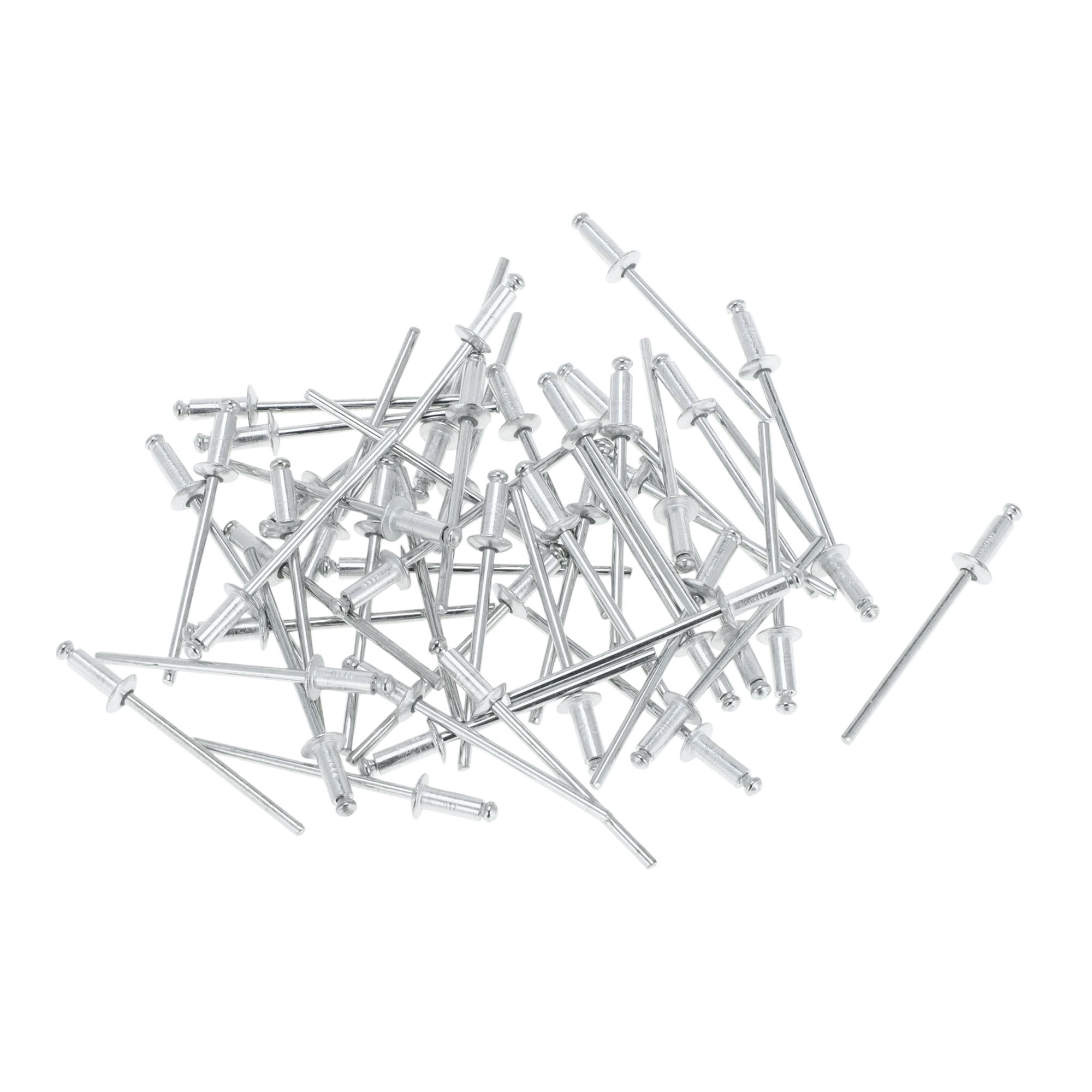 50 Pcs Dome Head Large Flange Blind Rivets 3mm Grip Diameter 10mm Grip ...