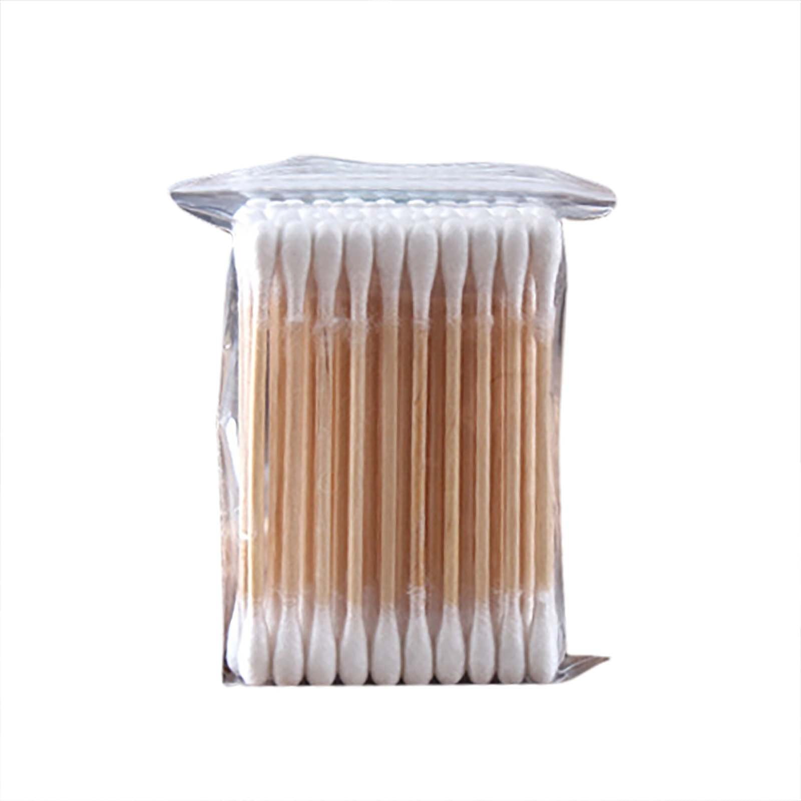 50 Pcs Double Headed Cotton Swabs Disposable Cosmetic Sanitary Cotton ...