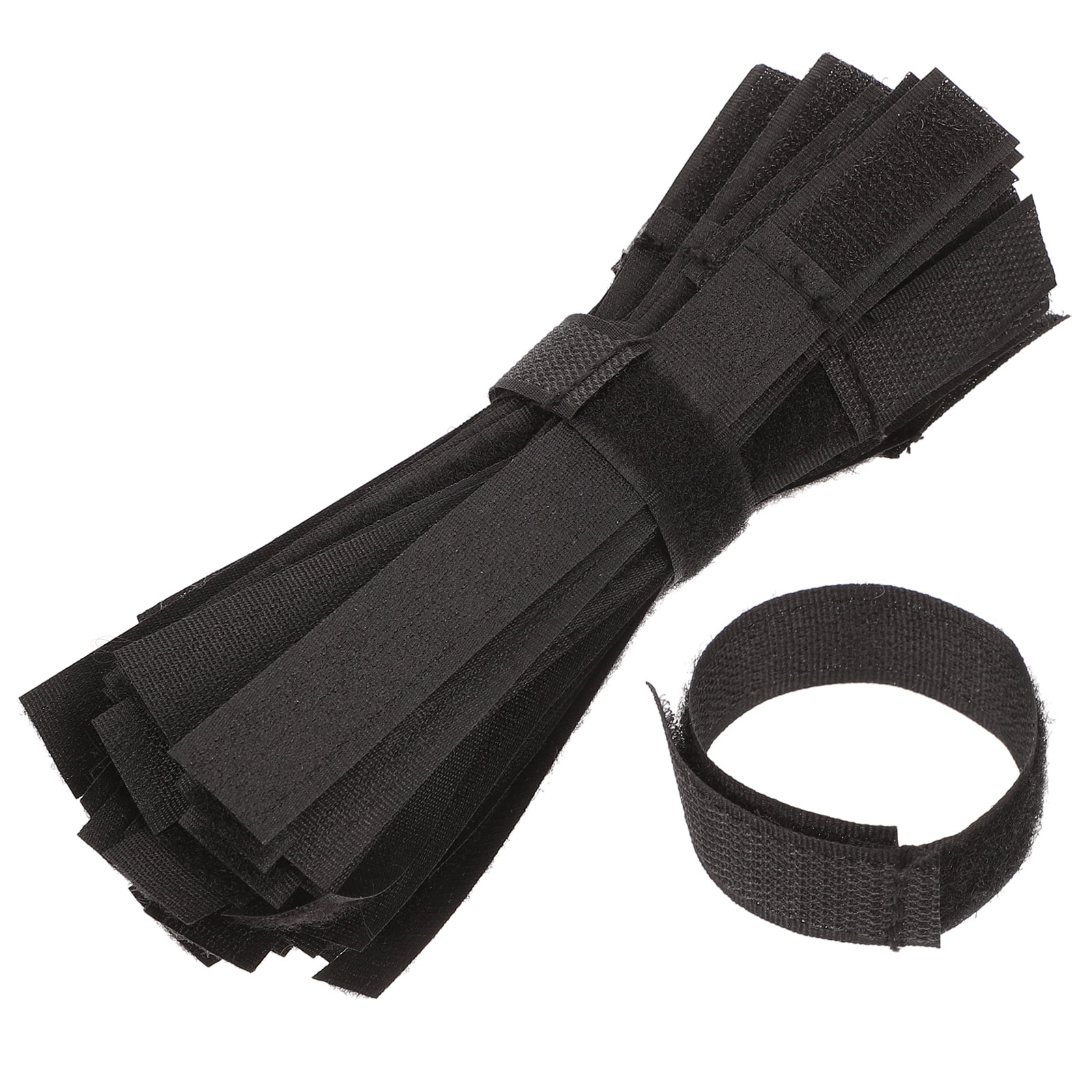 50 Pcs Double-sided Storage Bag Strap USB Cables - Walmart.com