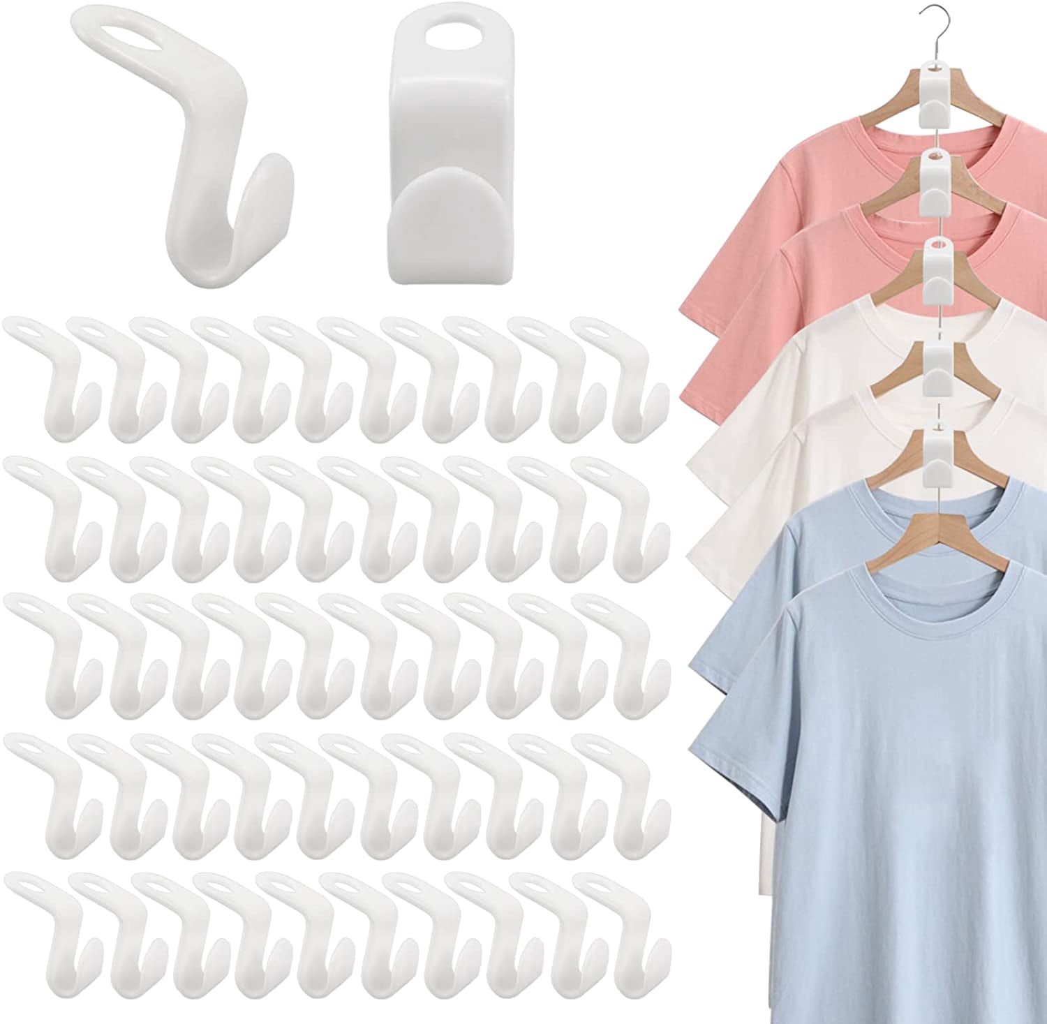 50 Pcs Drop Connecting Hanger Hook,Bearing Hanger Connector hooks ...