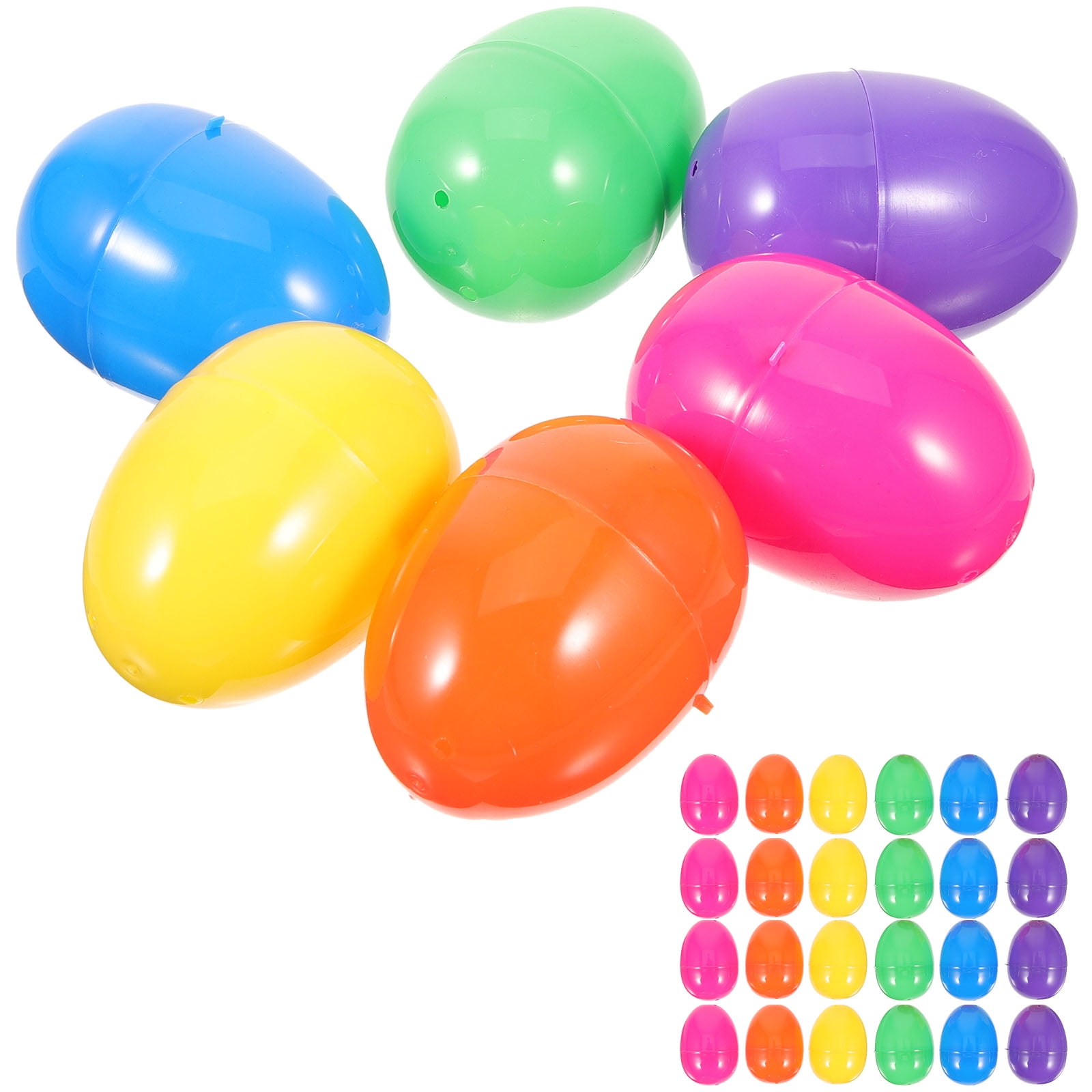 50 Pcs Easter Egs Egg Toy Bulk Toys Gift Boxes for Presents Fillable ...