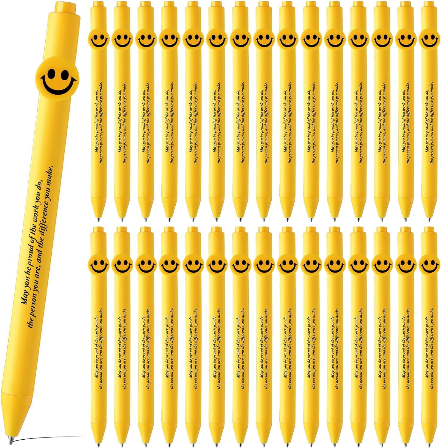50 Pcs Employee Appreciation Gifts Inspirational Pens Motivational ...