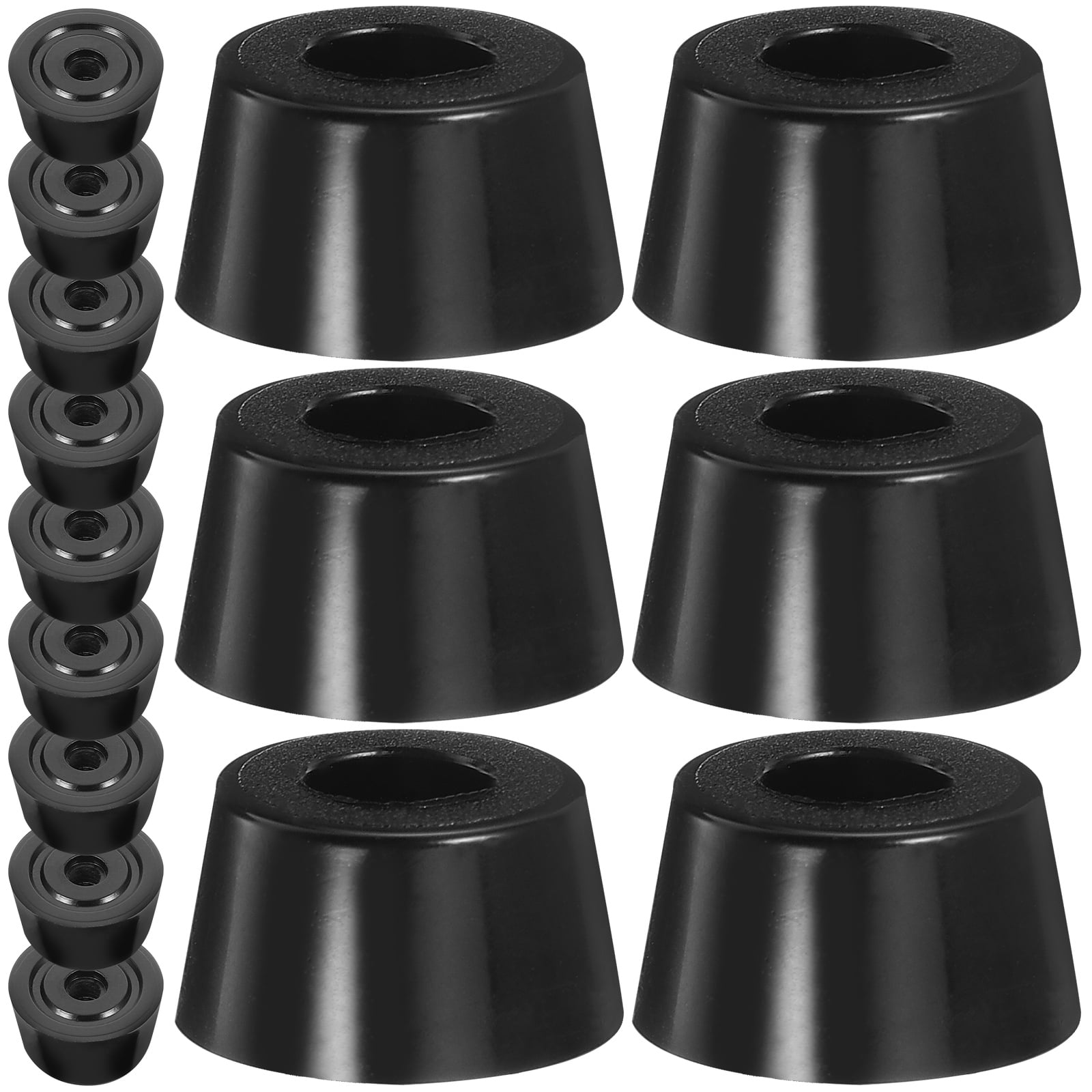 FENGGUIQU 50Pcs Furniture Chair Casters with Locking Wheels for Hard ...
