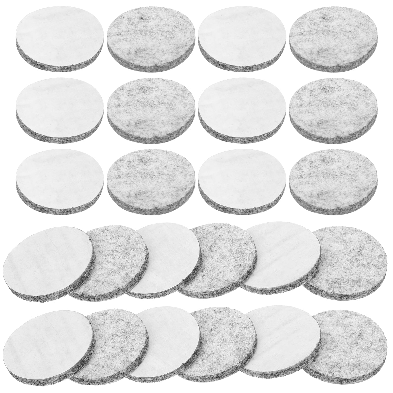 50 Pcs Felt Mats Pads Chair Cushions Furniture for Hardwood Floors ...