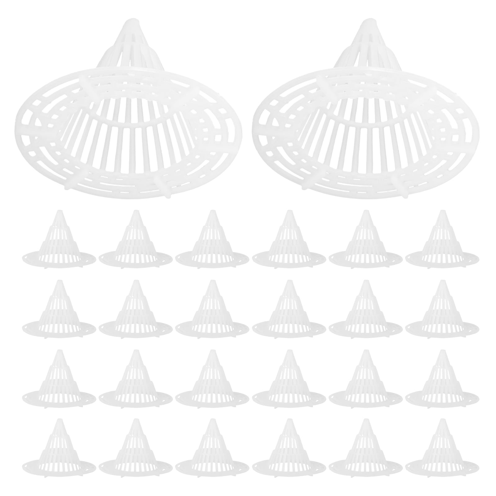 50 Pcs Flower Pot Drain Gasket Hole Mesh Pad Drainage Netting for ...