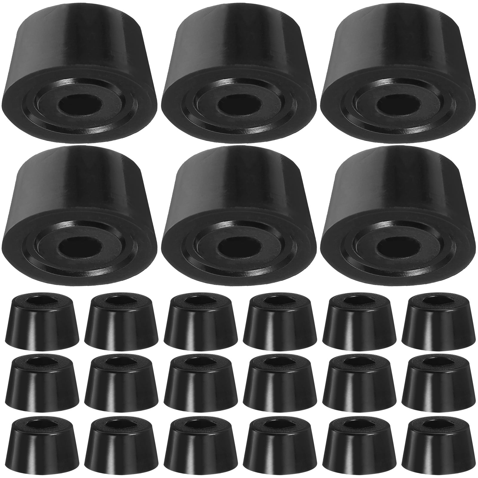50 Pcs Foot Pad Locking Casters Wheels Casters Chair Casters Furniture ...