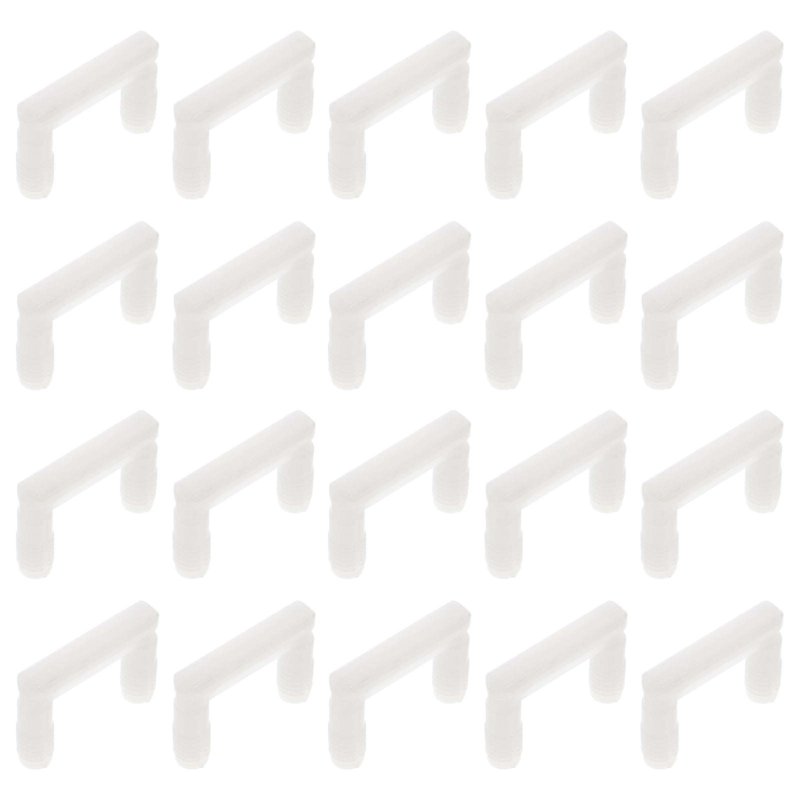 50 Pcs Furniture Connector U-shaped Sofa Fasteners Clip White - Walmart.com