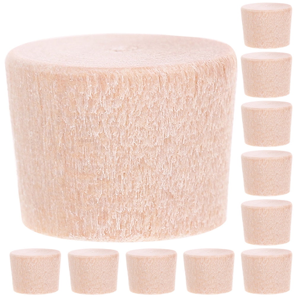 50 Pcs Furniture Small Wooden Plugs Carpenter Bee Hole Replacement Caps ...