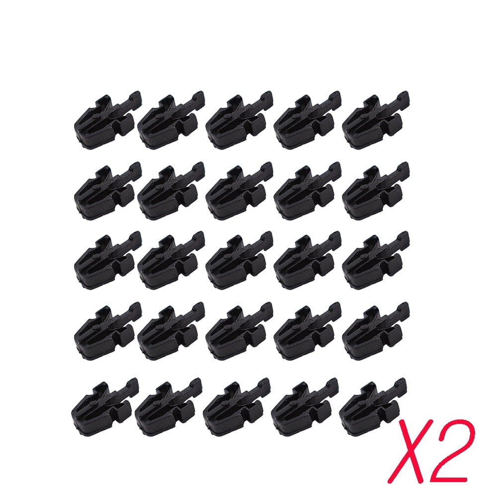 50 Pcs Grill Clips Retainer Interior Trim Panel Grille Fastener ...