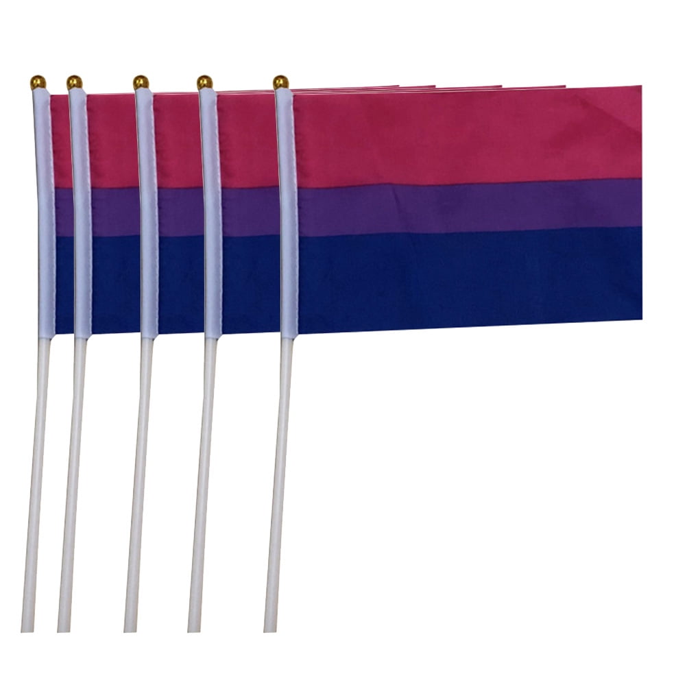 50 Pcs Hand Waving Flag Transgender Peace Flag Gay Pride Hand Waving ...