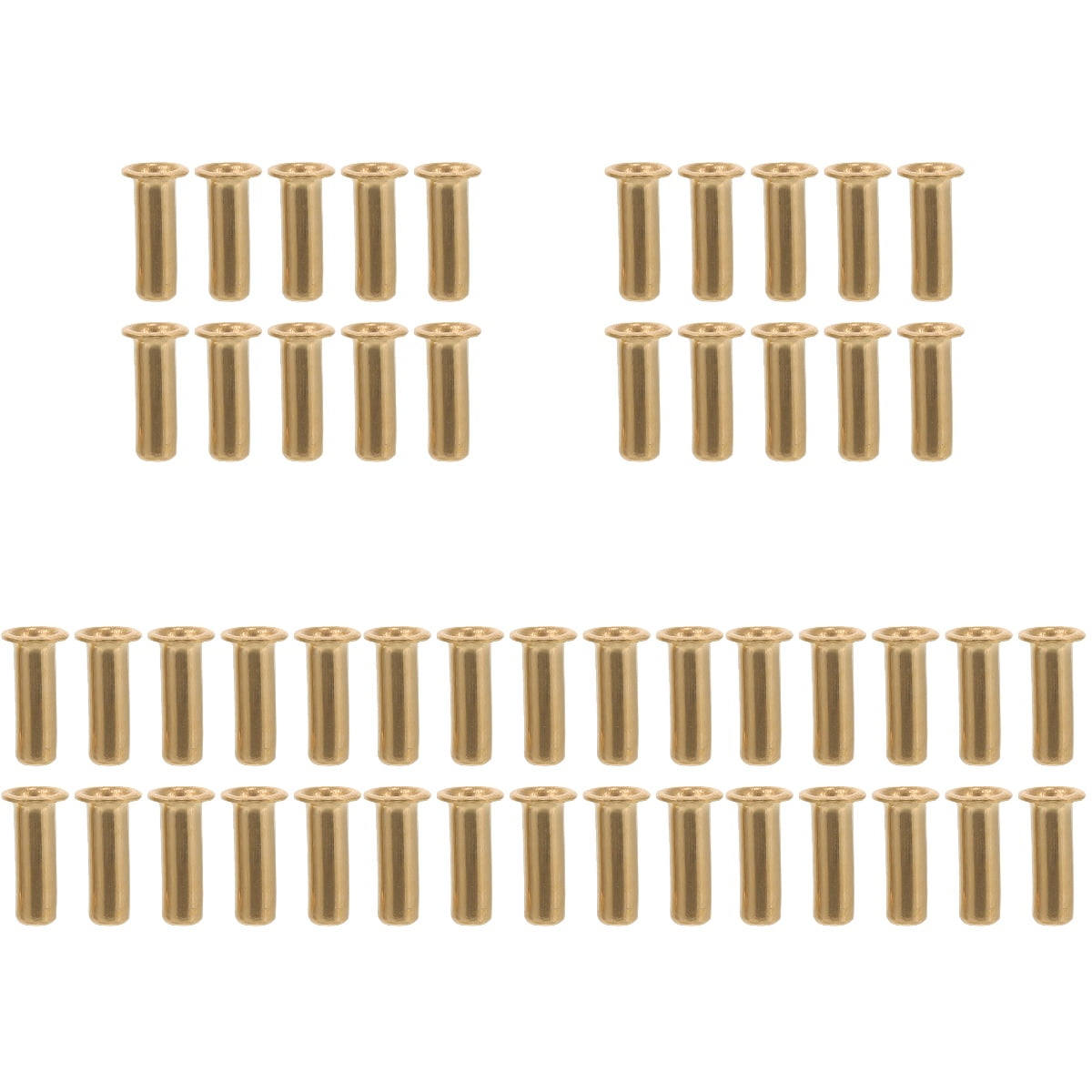 50 Pcs Hose Connector Compression Fitting Lines Bushing Tubing Tube ...