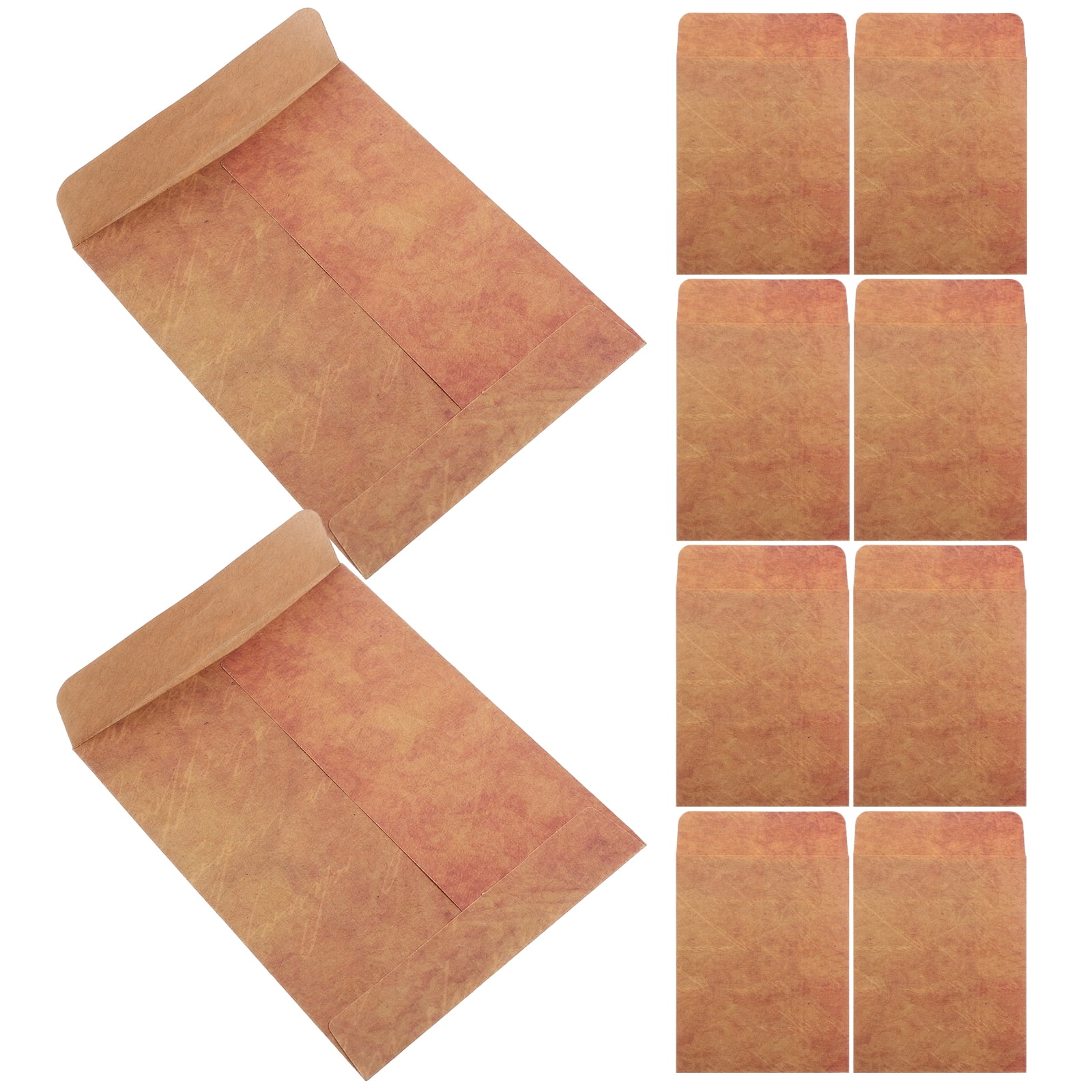 50 Pcs Kitchen Storage Containers Clear Bins Vintage Envelope - Walmart.com