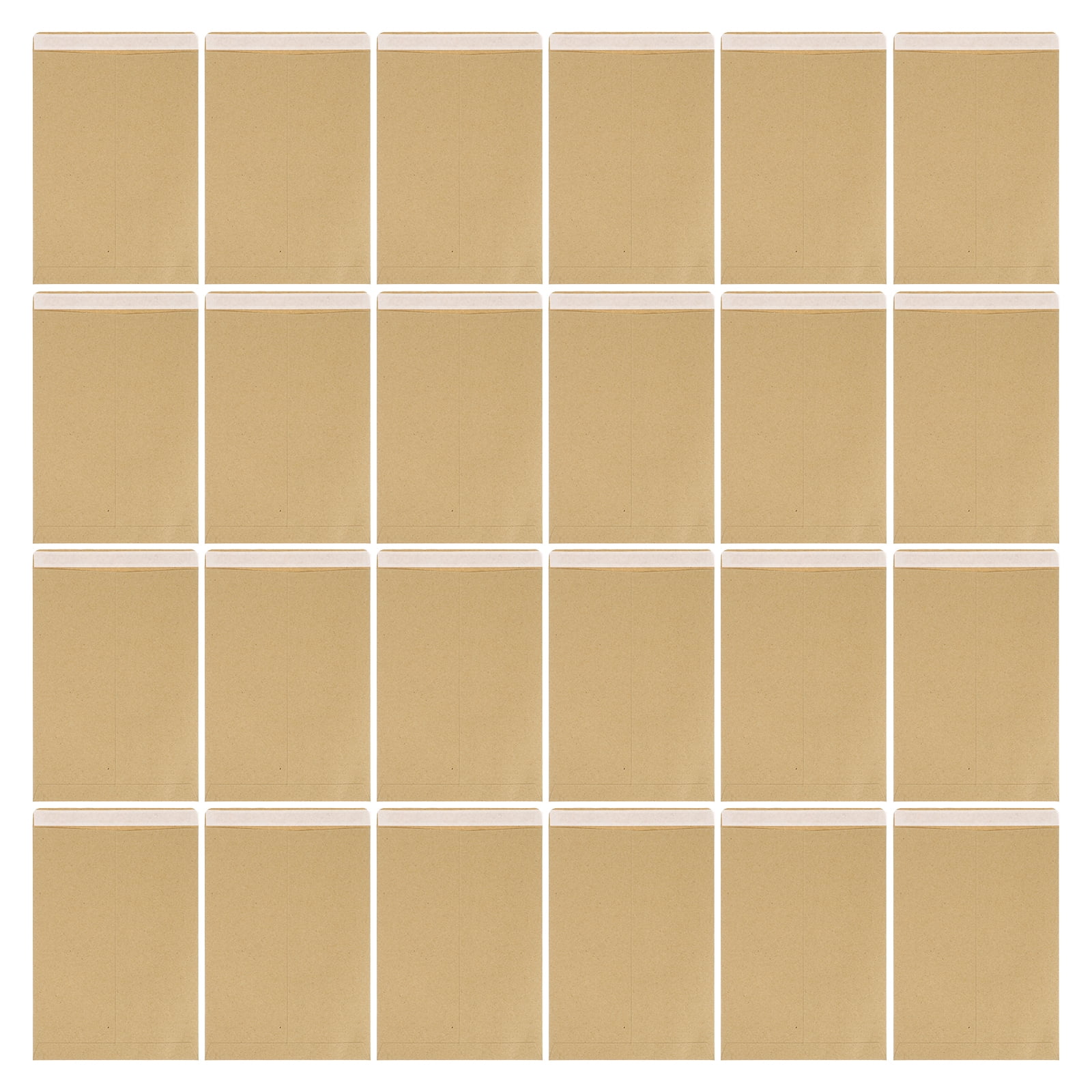 50 Pcs Kraft Envelope Cash Envelopes Mailing Poly Mailers Khaki ...