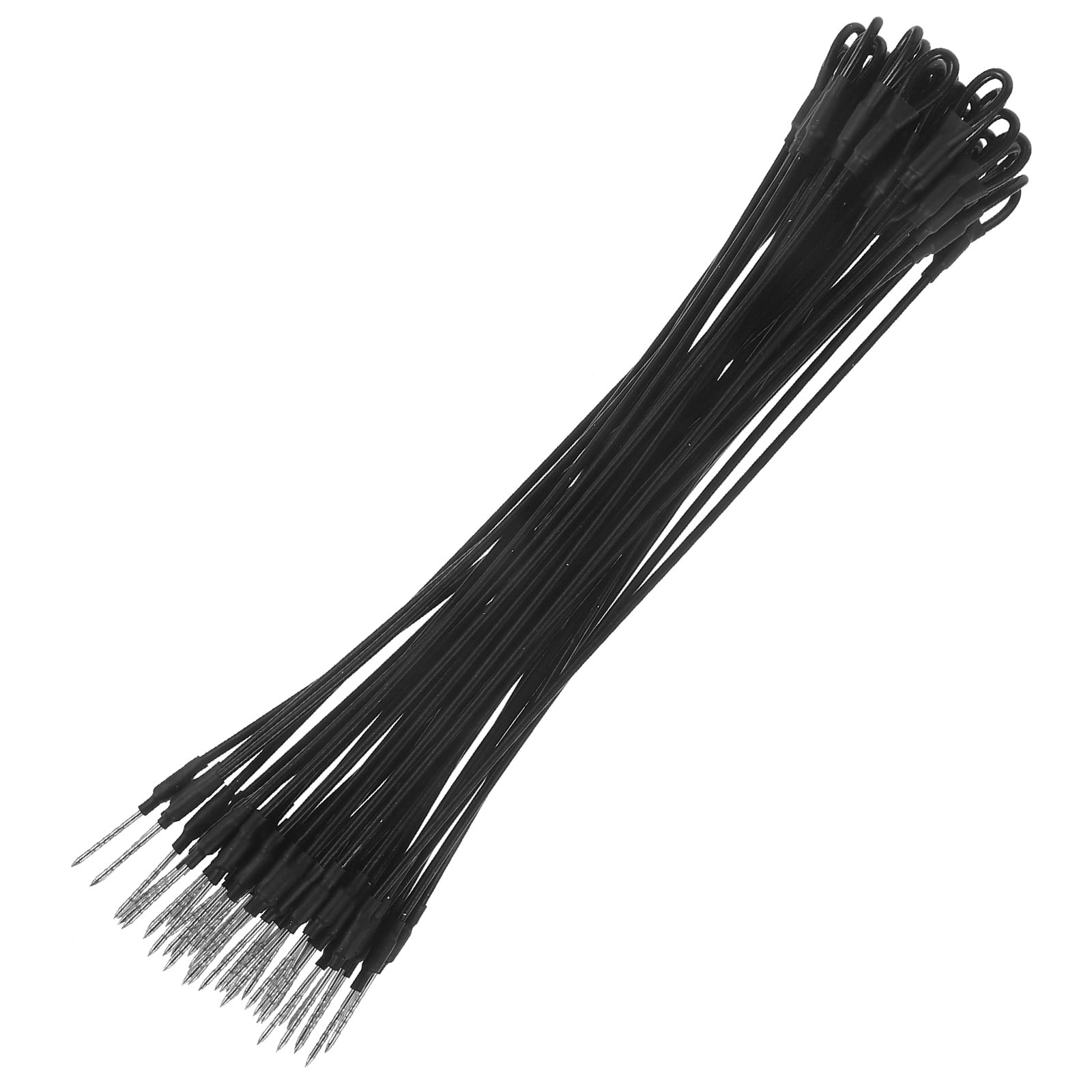 50 Pcs Label Wire Rope Strap-ons Price Tag Tie Ropes Tag Fasteners ...