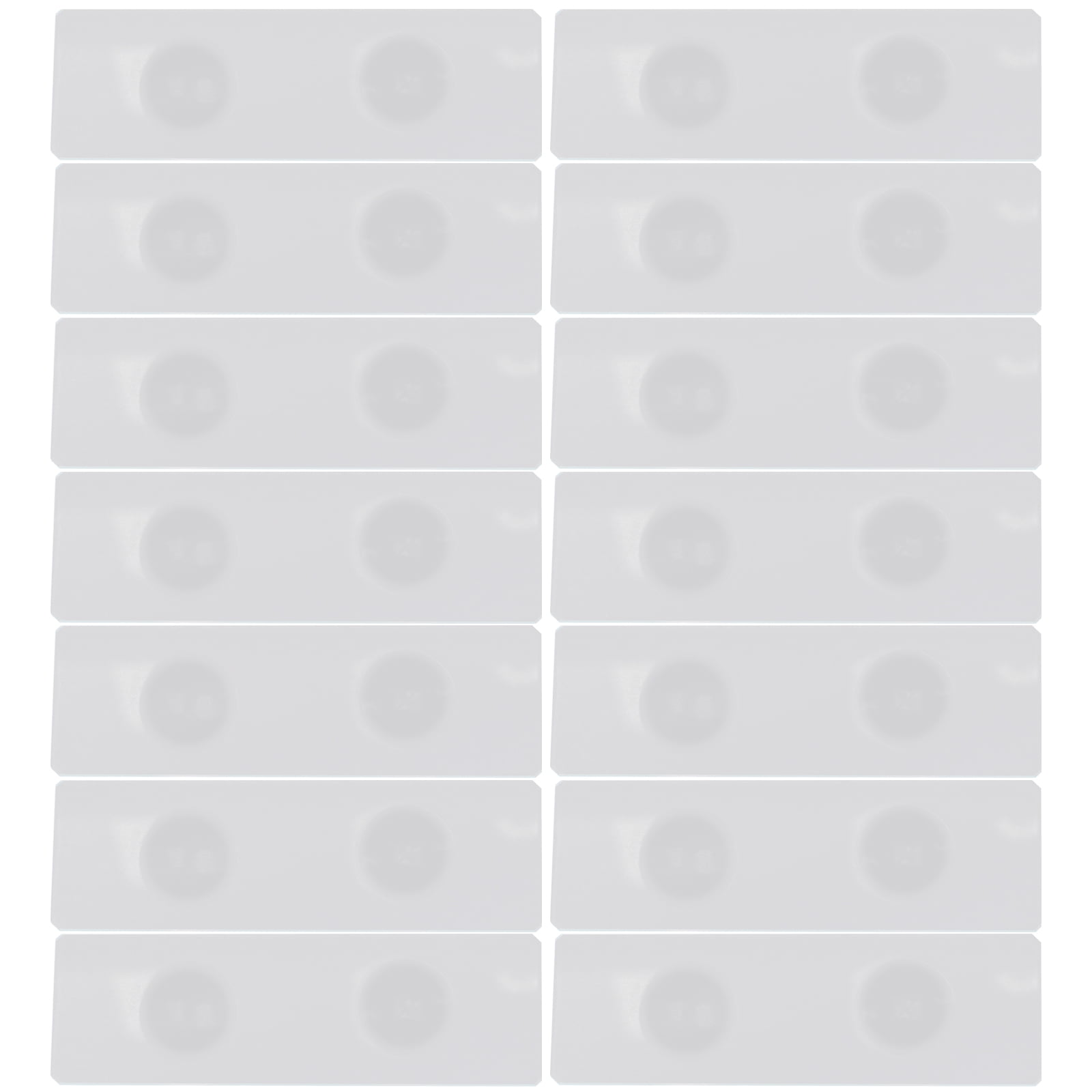 50 Pcs Laboratory Microscope Slides Concave Slide 7.62X2.54X0.13CM ...