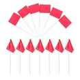 50 Pcs Landmark Flag Lawn Marking Flags Sprinkler Flags Field Marker ...