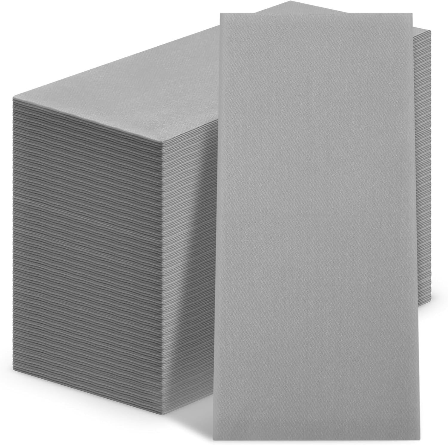 50 Pcs Linen Feel Disposable Dinner Napkins Decorative Paper Napkin 17 ...