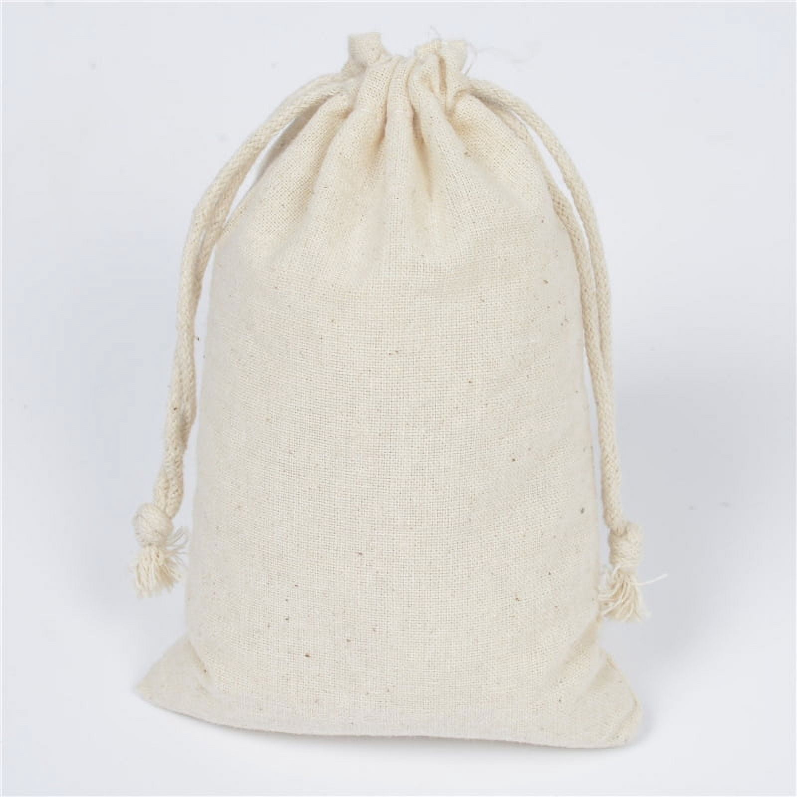 50 Pcs/Lot Cotton Drawstring Storage Bags Christms Wedding Gift DIY ...