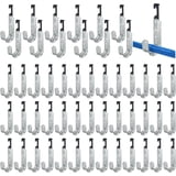50 Pcs Metal J Hooks Cable Support 1-5/16 Inch J Hook Hangers with Bat ...