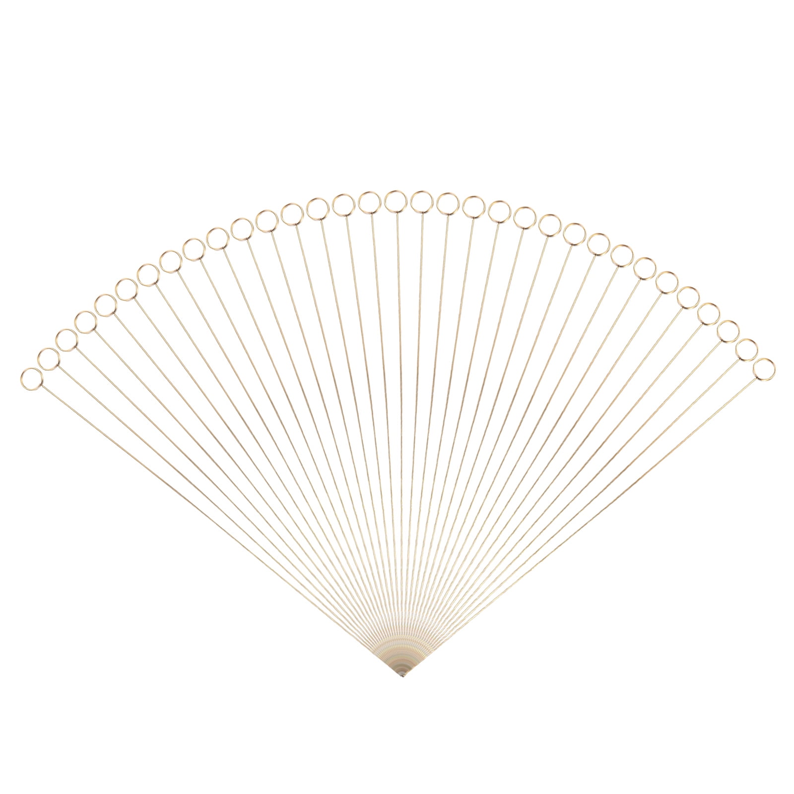 50 Pcs Metal Note Holder Photo Clip Cards Floral Wedding Decor Decoration Dining Room Table ...