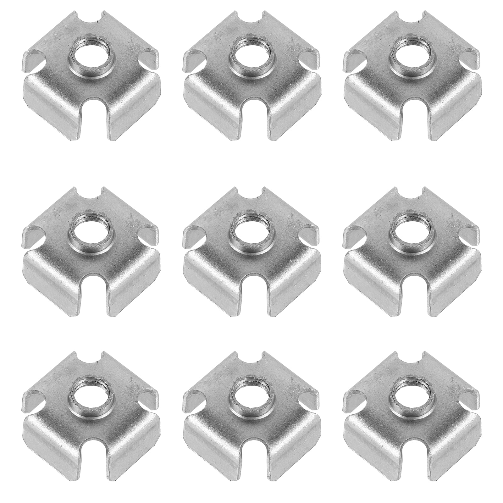 50 Pcs Threaded Inserts Small Replacement Tubing Nuts Square Tube ...