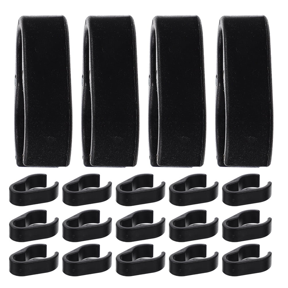50 Pcs Mic Cable Clip Cord Clips Sticker Roller Door Threshold Strip ...