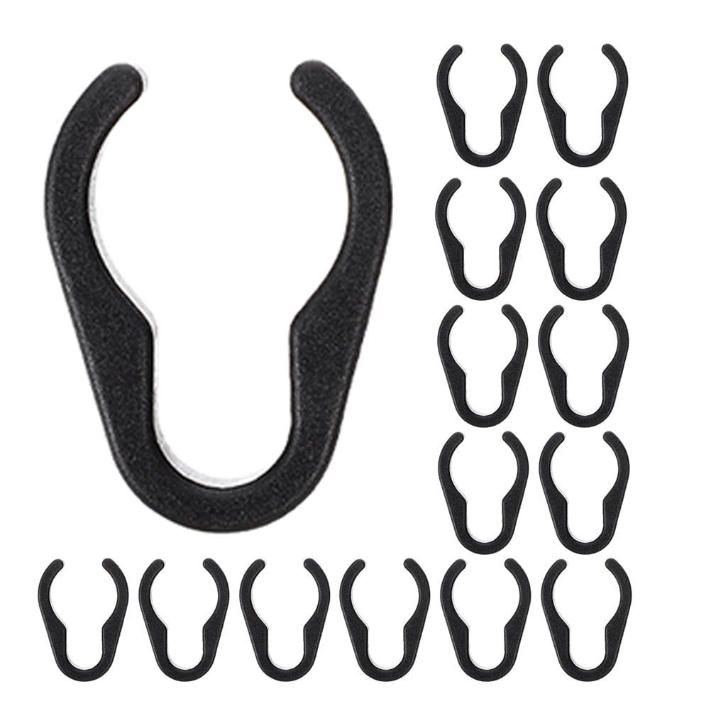 50 Pcs Universal Mic Pole Clamp for Microphone Cable Organizer Flexible ...