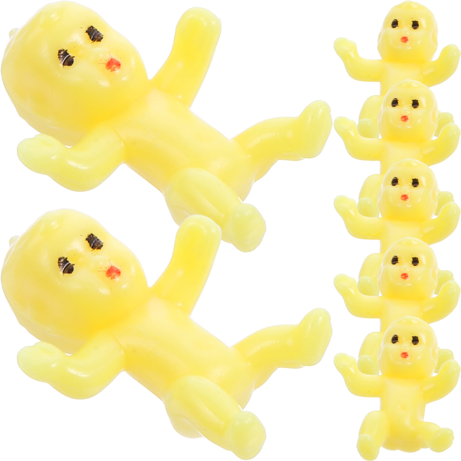 50 Pcs Mini Baby Ice Cube Tiny Babies Dolls Party Favor Baby Shower ...