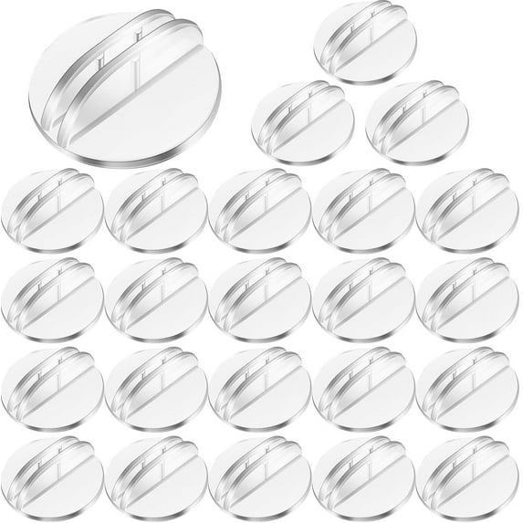 50 Pcs Mini Card Stands Plastic Place Card Holders Paper Miniature ...