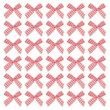 50 Pcs Mini Gingham Ribbon Bows for Craft DIY Cake Sewing Wedding ...