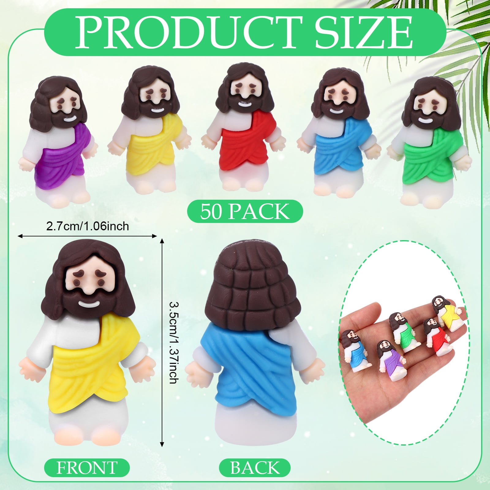Little Jesus Figures 100 Pack Figurine Little Jesus Figures 24 Pack ...