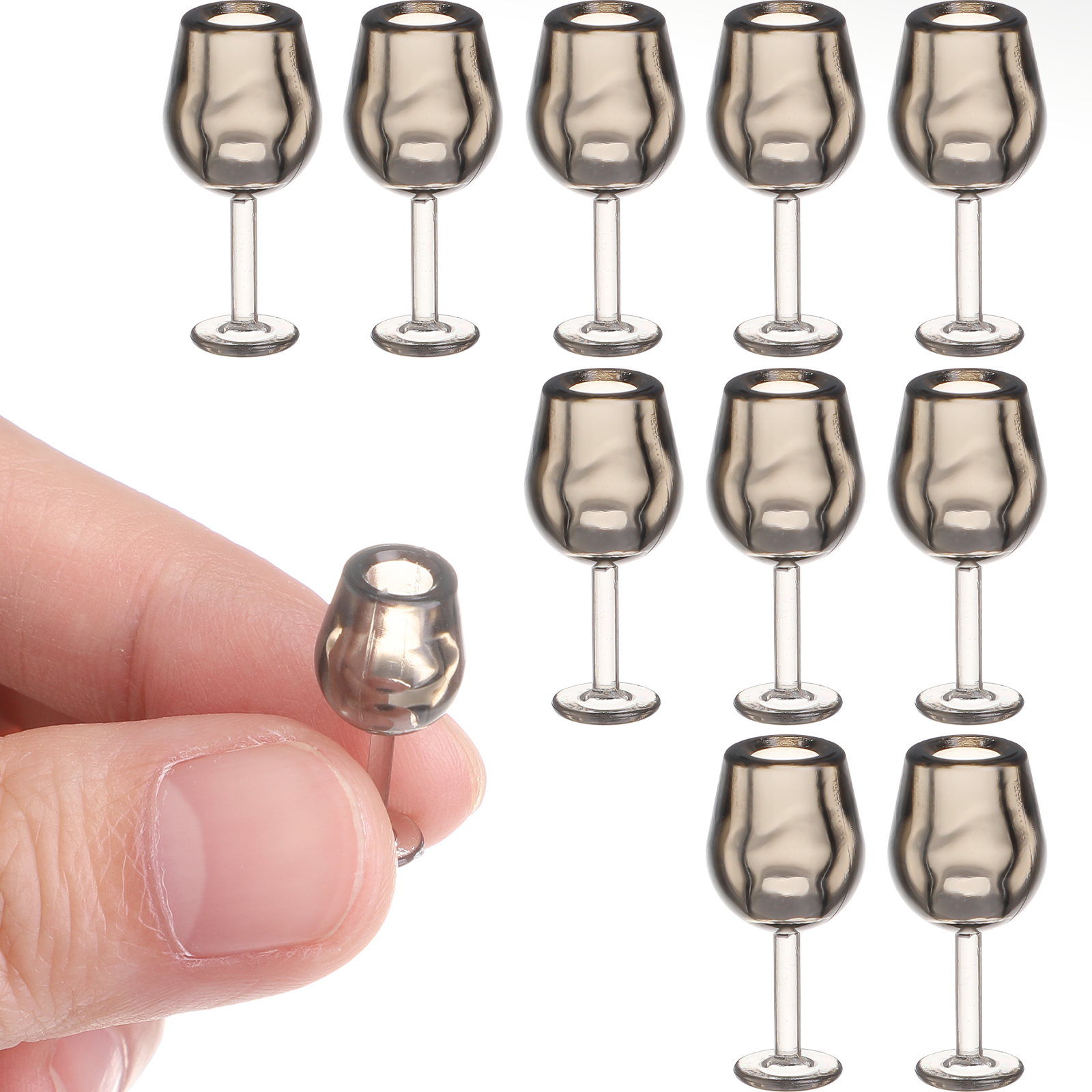 50 Pcs Mini Wine Glass Water Dispenser Doll Accessories Absinthe ...