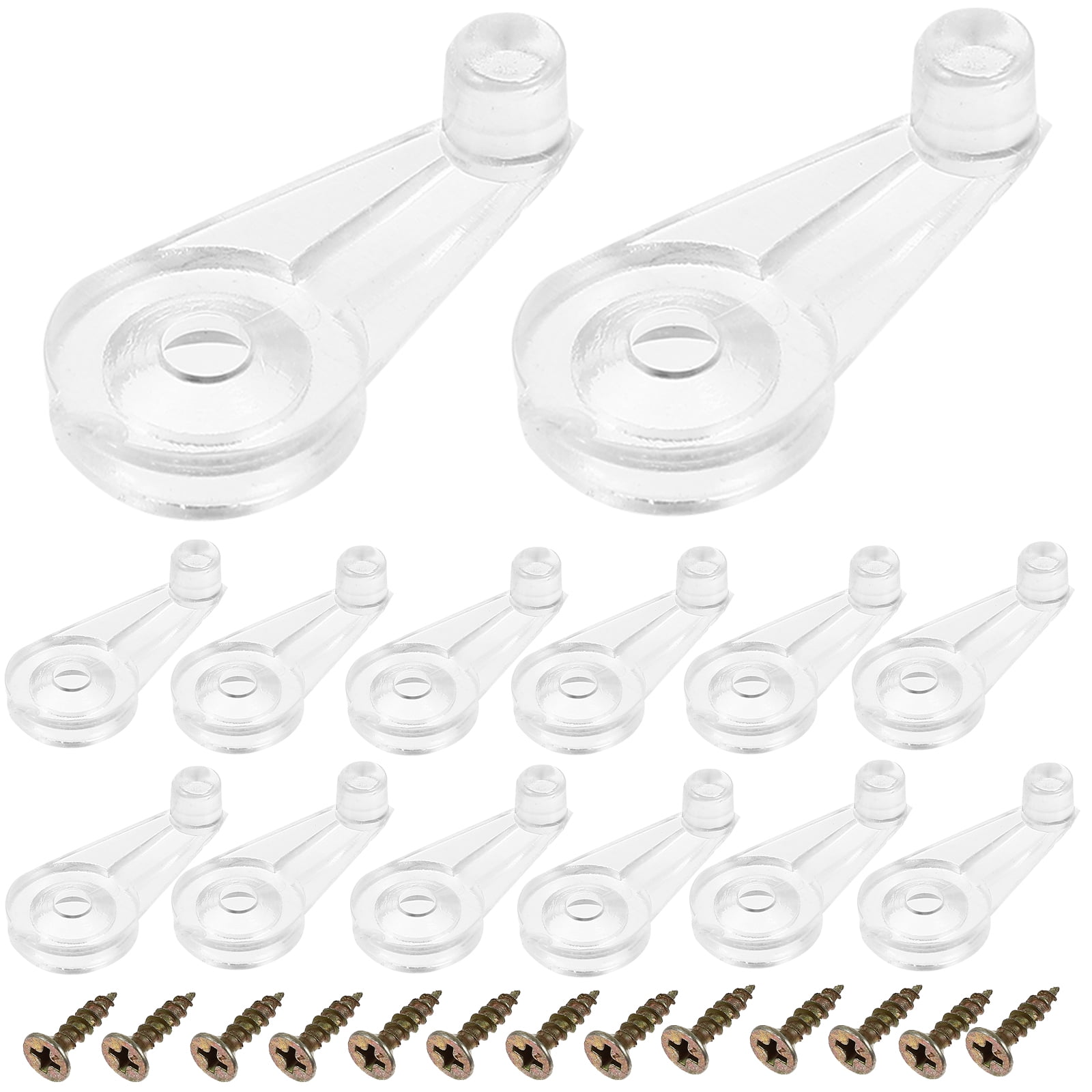 50 Pcs Mirrors Mirror Clips Kit Glass Retainer Clips Glass Clip Glass ...