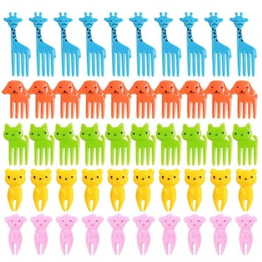 36 Pcs Animal Food Picks for Kids, Fruit Forks Toothpicks Lunch Bento ...
