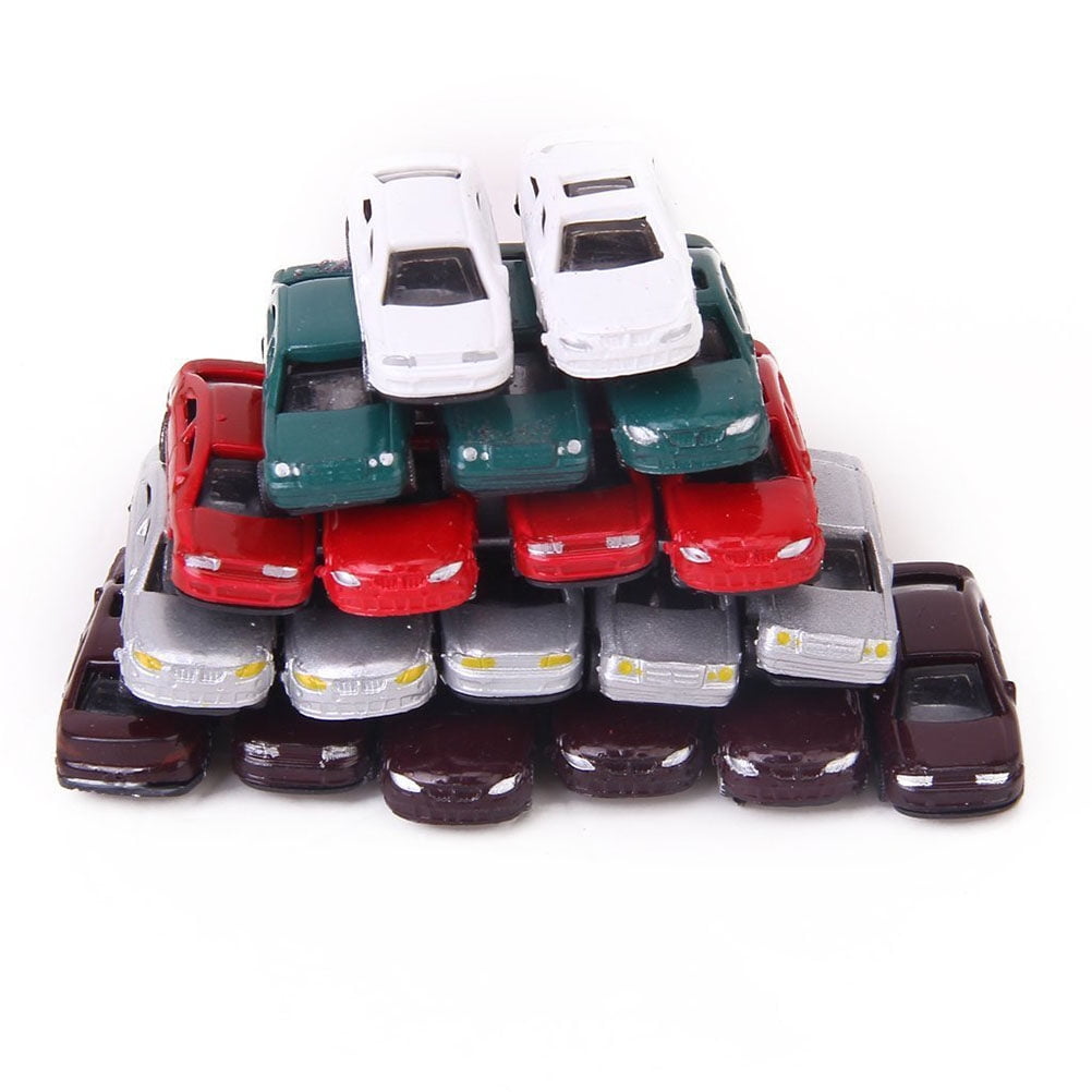 50 Pcs Model Train Scale Car Headlights Painted Cars - Walmart.com
