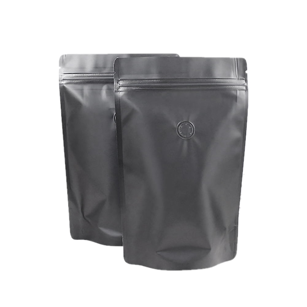 50 Pcs Muka 16 OZ Coffee Bags With Degassing Valve And Ziplock, FDA ...