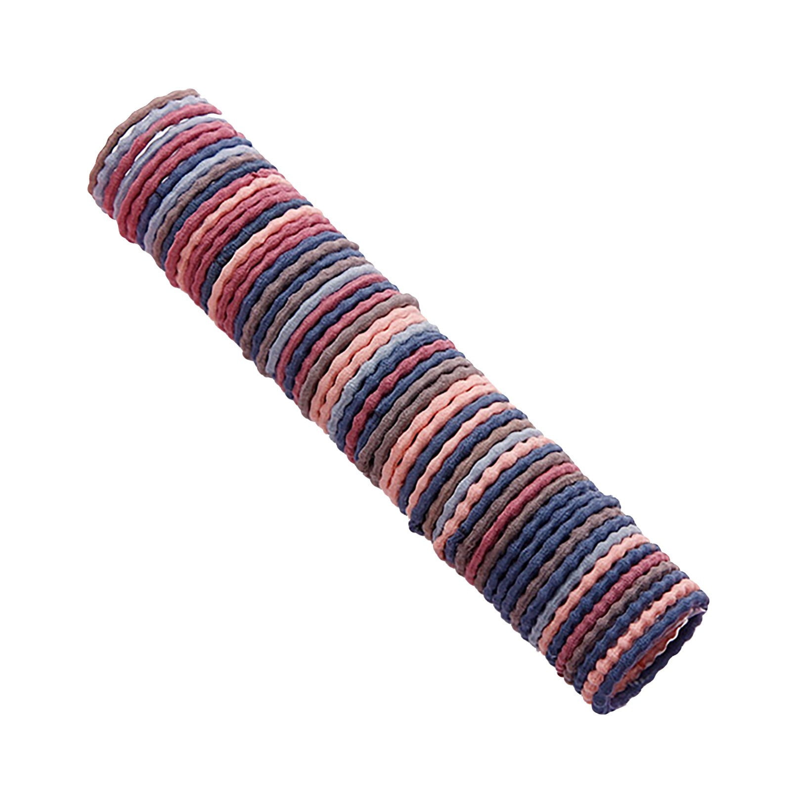 50 Pcs No Damage Hair Elastics & Ties Hairband Elastic Hair Ties Small ...