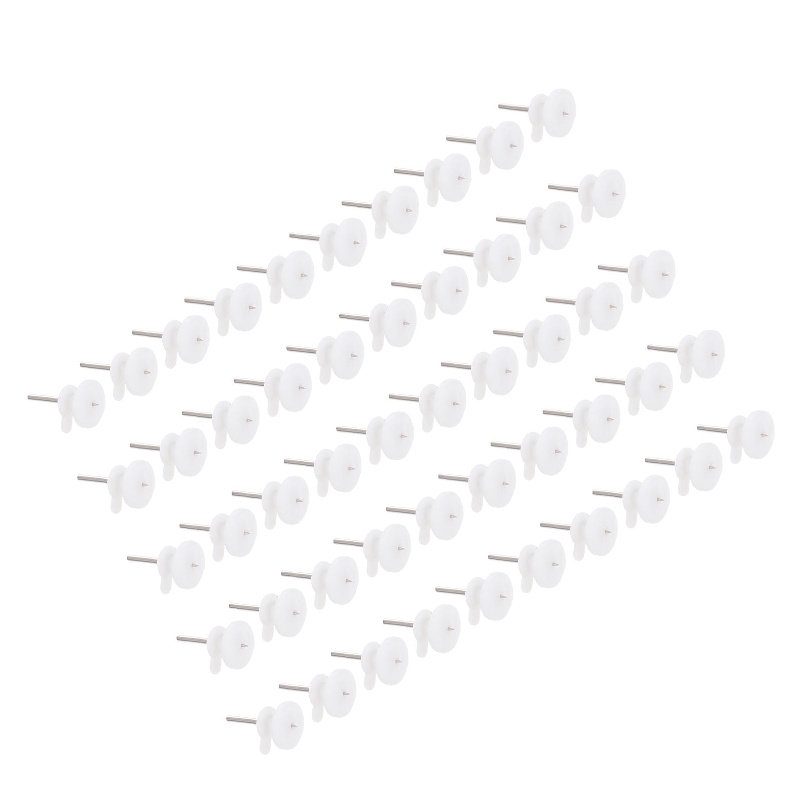 50 Pcs No Trace Hook Nail Frame Hanger Felt Cork Board Tiles Heavy Duty ...