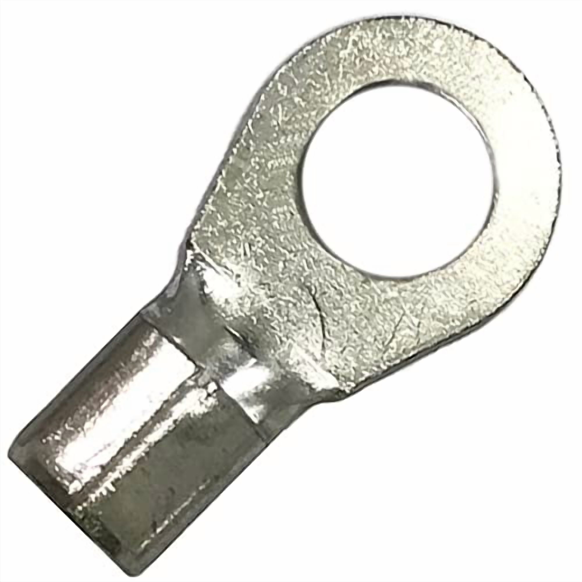 50 Pcs Non-Insulated 6 AWG Gauge Ring Connector - 3/8" Stud Wire ...