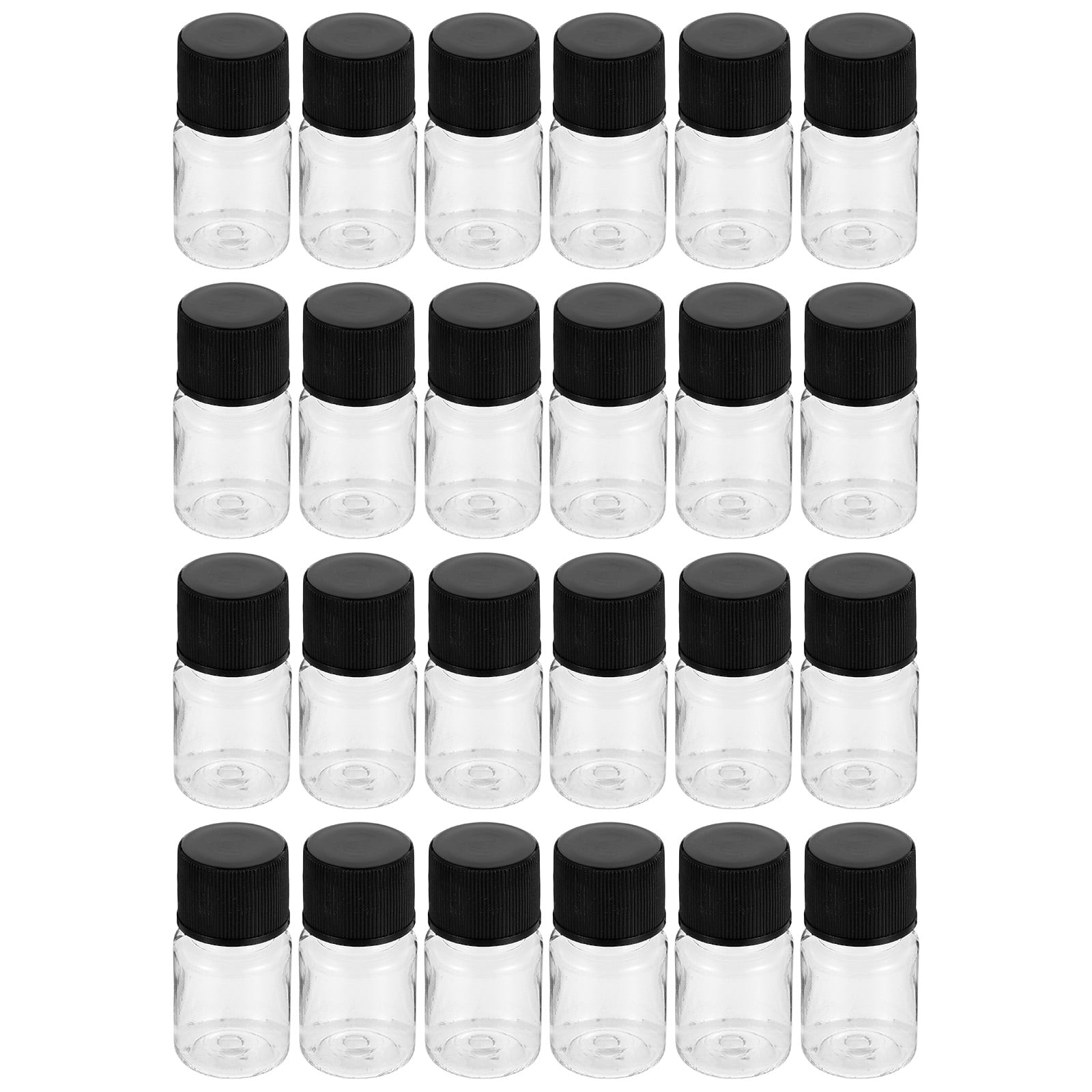 50 Pcs Oil Liquid Sample Bottle Small Bottle Travel 4.40X2.10X2.10CM ...