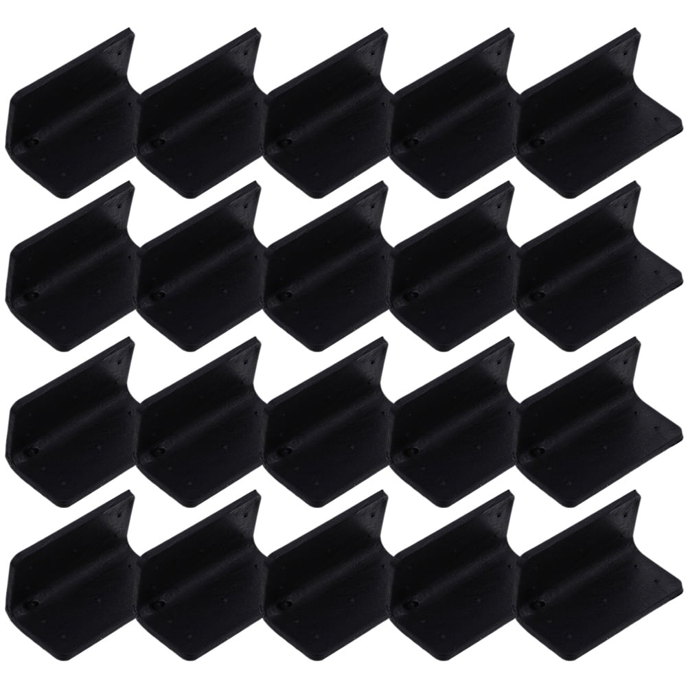 50 Pcs Packaging Deduction Car Stickers and Decals Edge Protector Black ...