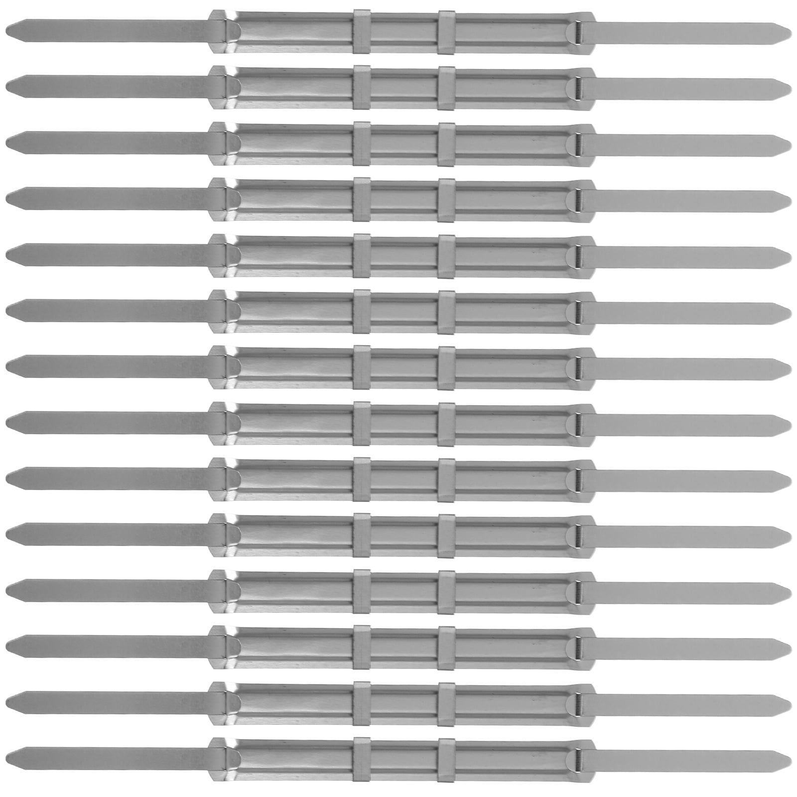 50pcs Metal Clips for File Binding Sturdy Construction Smooth Surface ...